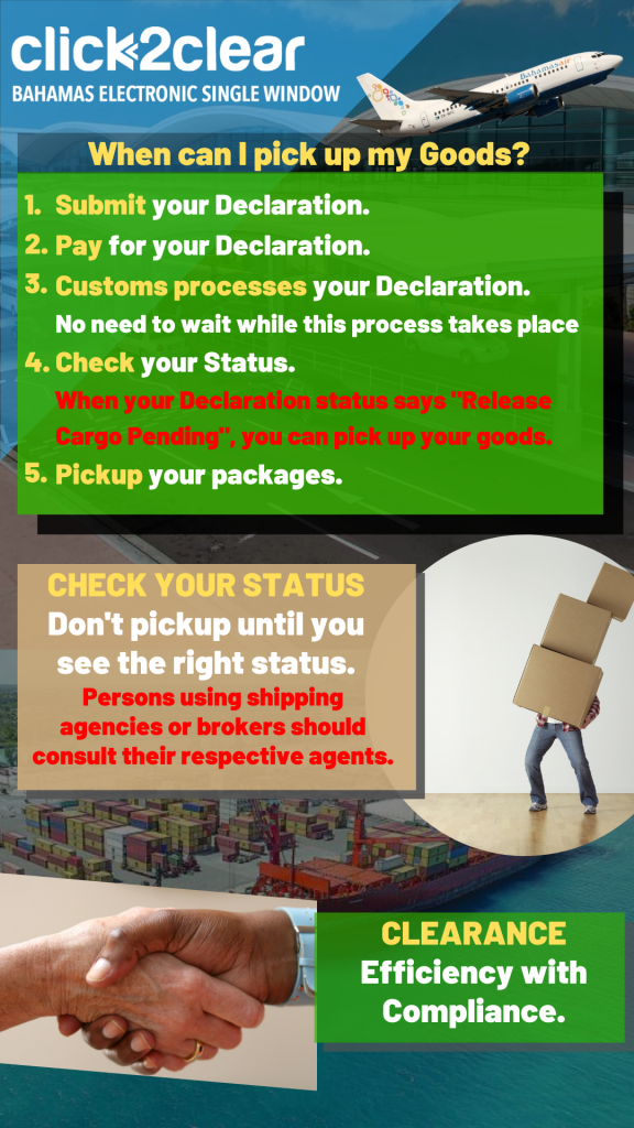Click2Clear: How is a Declaration Processed? - The Bahamas Customs ...