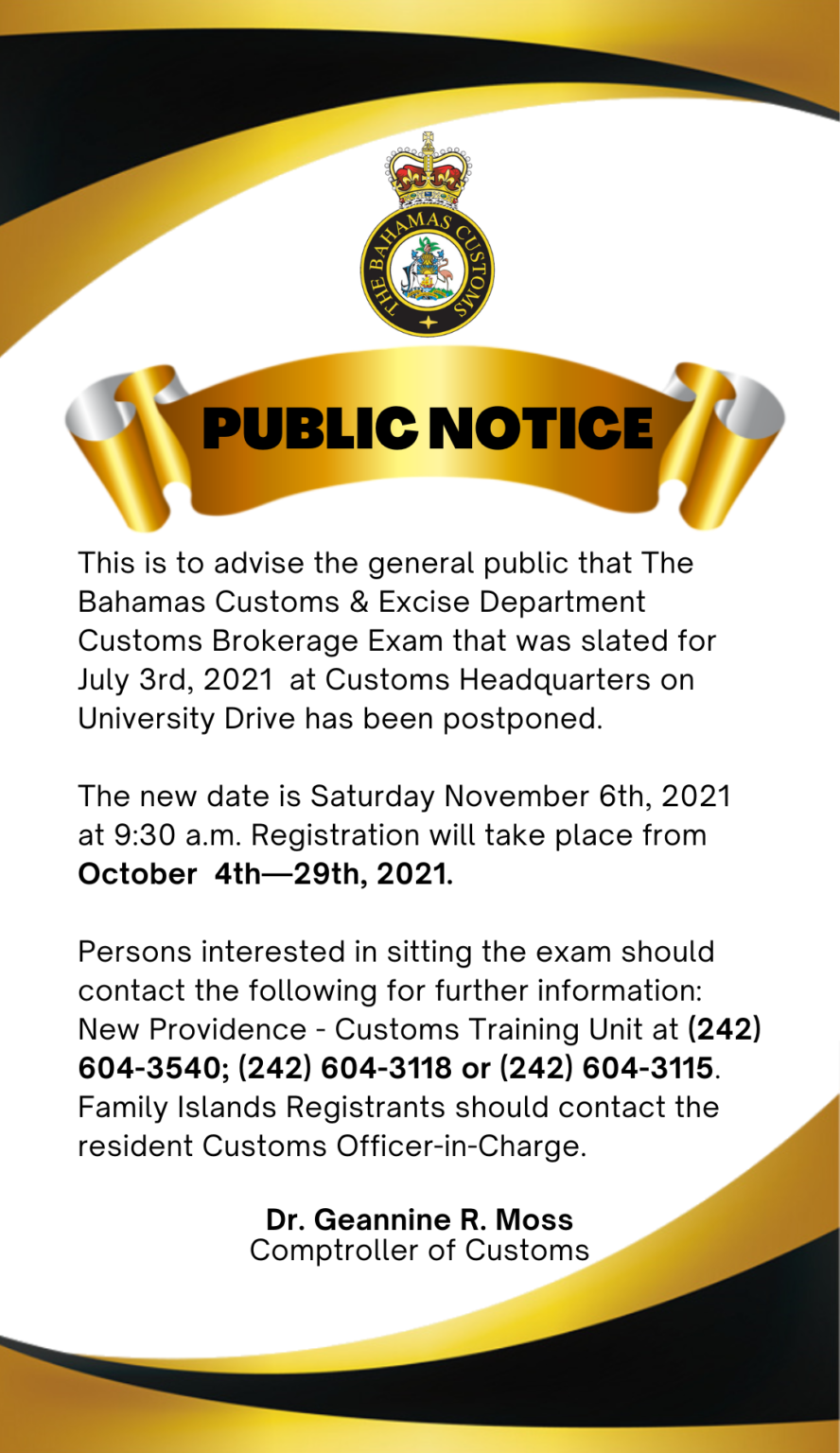 The Bahamas Customs Department