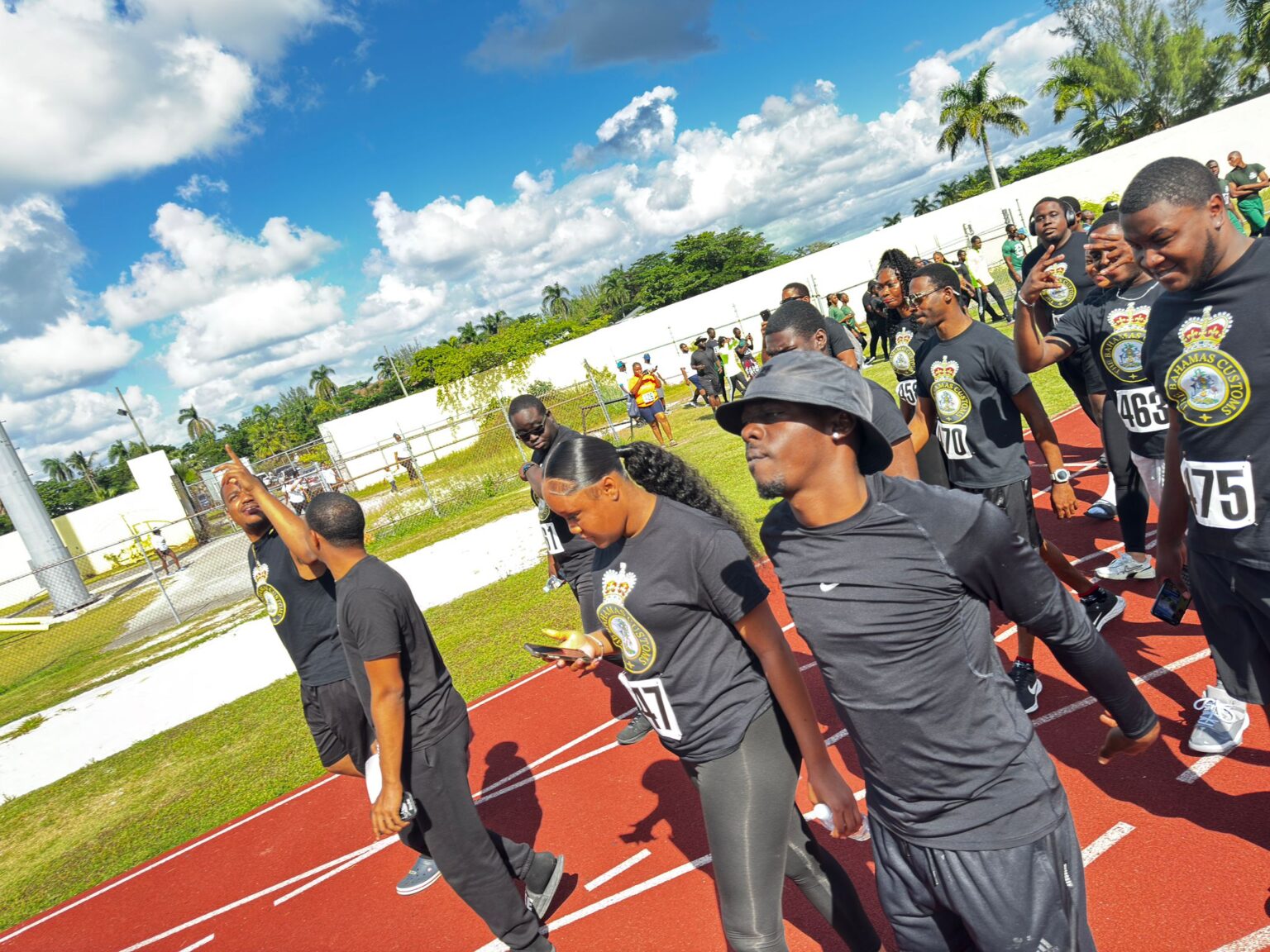 Customs Team Brings Energy and Unity to the 2025 BLECCU Track and Field ...